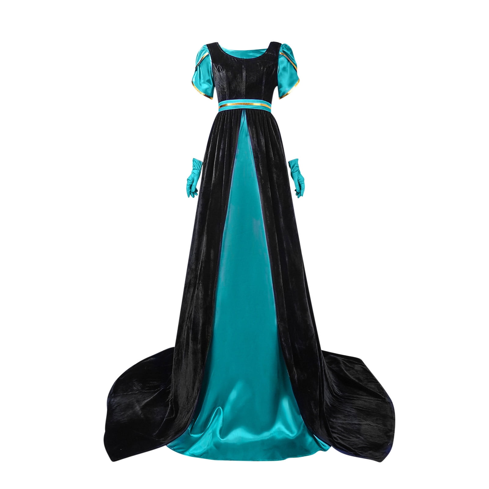 Fsgntruao Renaissance Dress forWomen Medieval Costume Dress Peasant ...