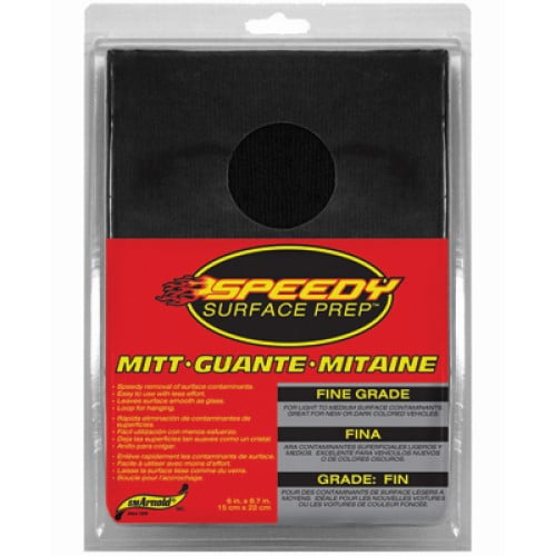 S.M. Arnold SSP-575 Speedy Surface Prep Mitt, 6" x 8.7" Fine, Grey - Walmart.com