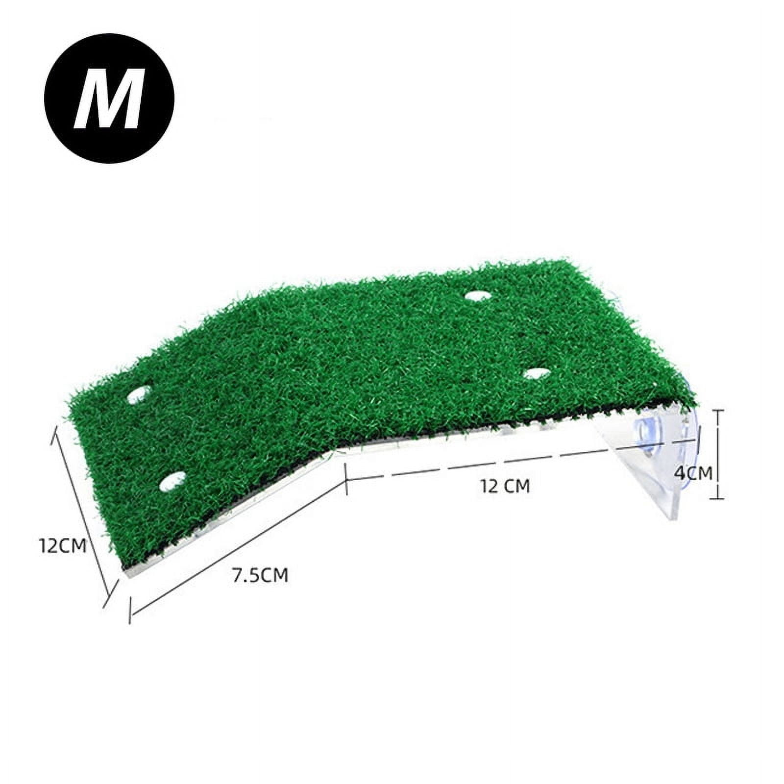 S/M/L Size Turtle Platform Float Decoration Terraces Grass Ramp Reptile ...