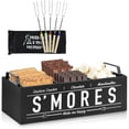 S'Mores Station, Farmhouse Smores with Handles, Smores Kit for Fire Pit ...