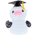 Small Notebook Duck Plush, Blue/White/Black, Graduation by Way To ...