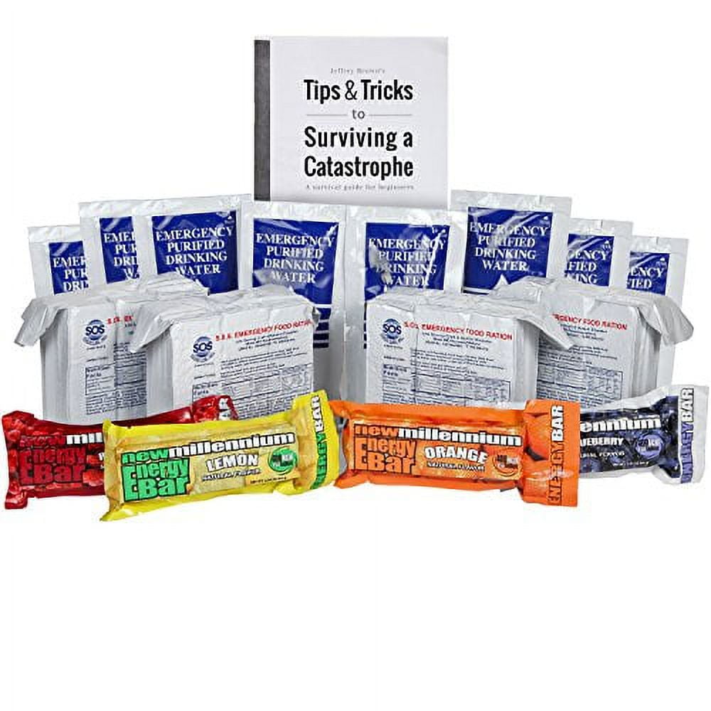 S.O.S. Rations: Emergency 3600 Calorie Food Bar, 5 Year Shelf Life ...