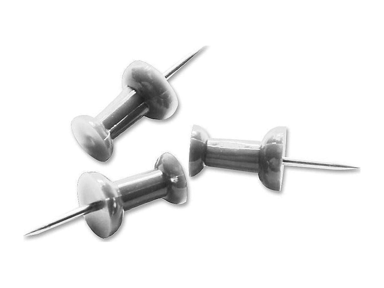 S.P. Richards Company Push Pins, 3/8-Inch Point, 1/2-Inch Heads, 100 ...
