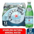 S.Pellegrino Sparkling Natural Unflavored Mineral Water, 202.8 fl oz, 12 Pack Bottles - Walmart.com