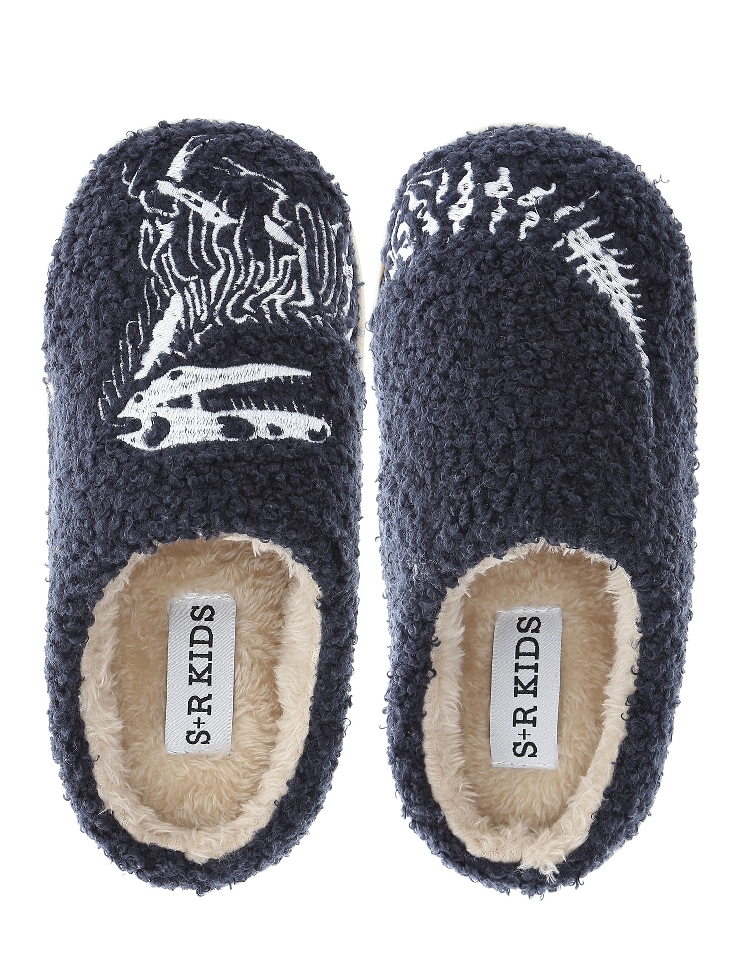 S+R Boys Icon Slide On Slippers - Walmart.com