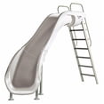 "S.R.Smith Rogue 2 White Pool Slide for Adults & Kids, Left Curve, 6’6 ...