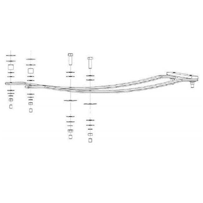 S.R. Smith Complete Spring Assembly for 608 Cantilever, Radiant White ...