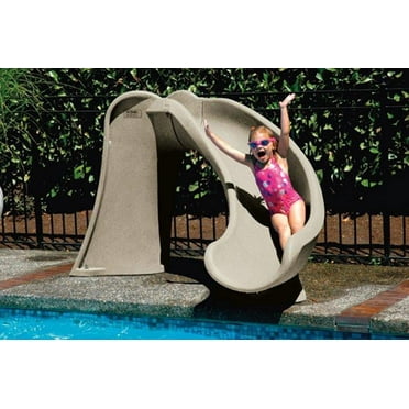 S.R.Smith Rogue 2 White Pool Slide, Right Curve - Ideal for Swimming ...