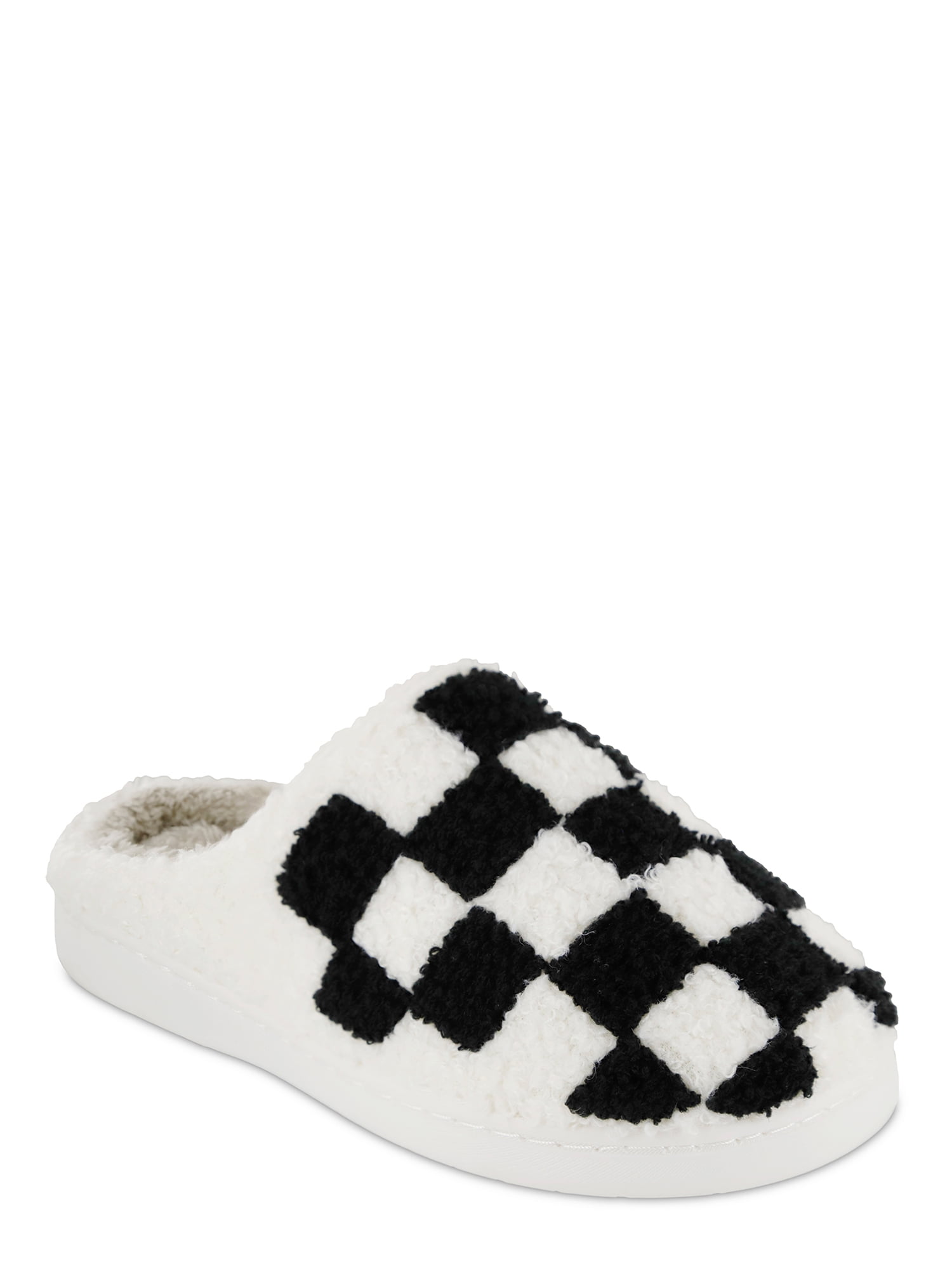 S+R Women's Smiley Graphic Cozy Slide Slipper - Walmart.com