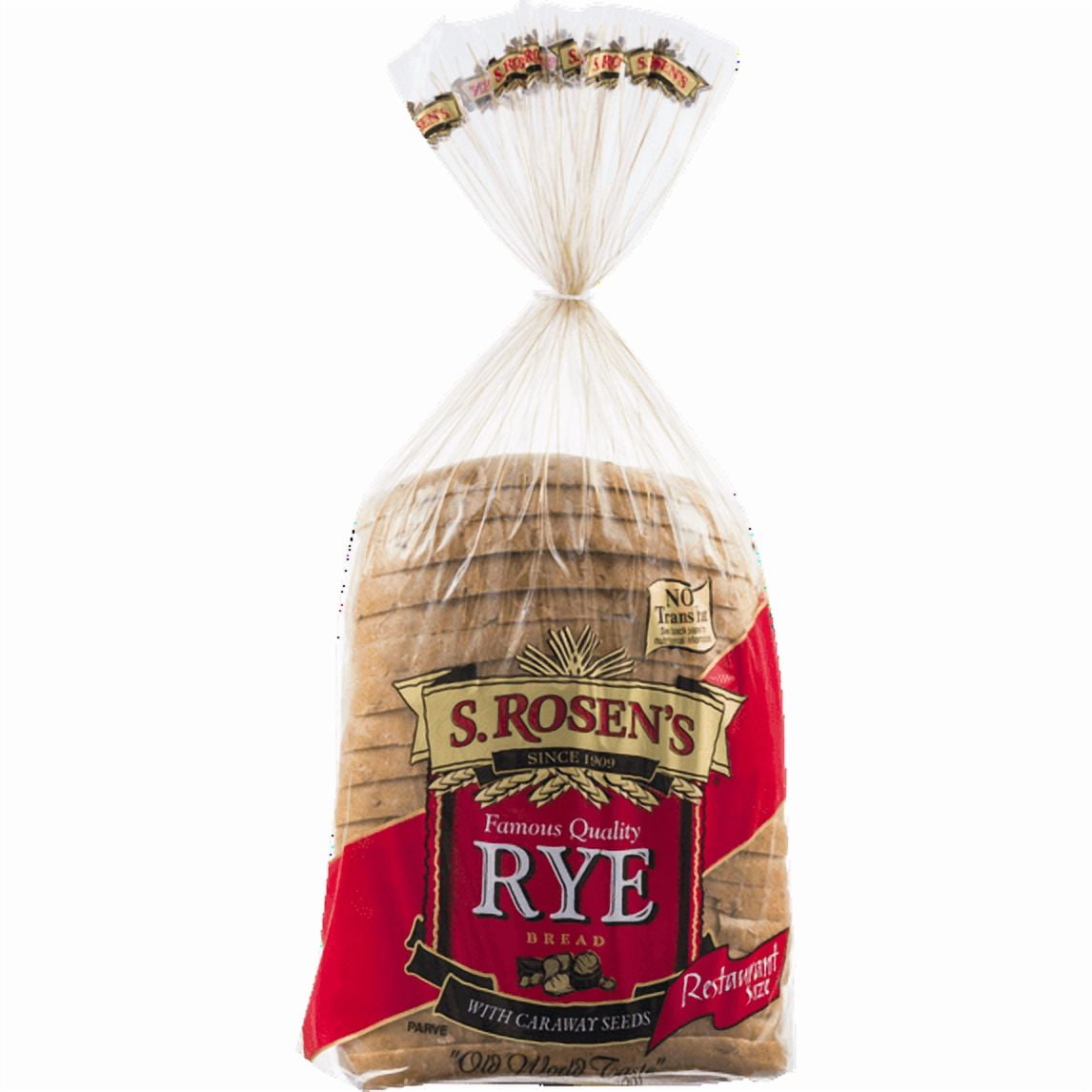 S. Rosen's Seeded Rye Bread with Caraway Seeds, 24 oz., Fresh ( 1 Pack ) - Walmart.com
