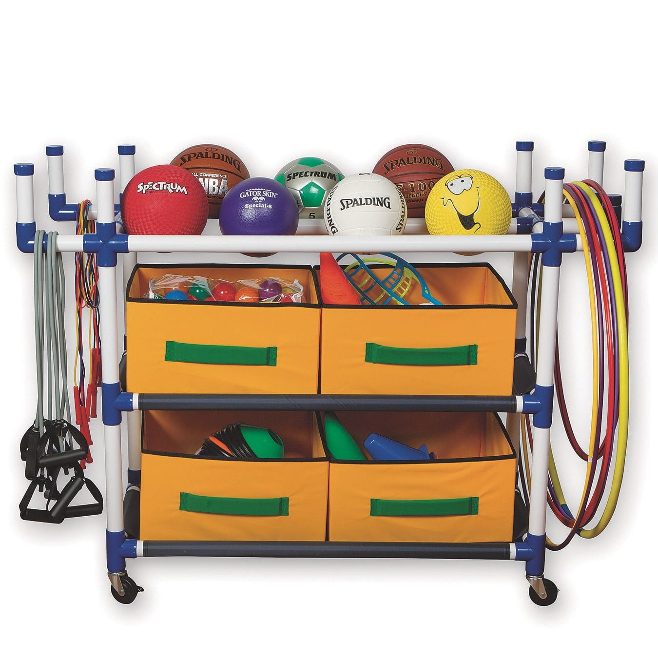 S&S® 3 Level Cart with 4 Baskets - Walmart.com