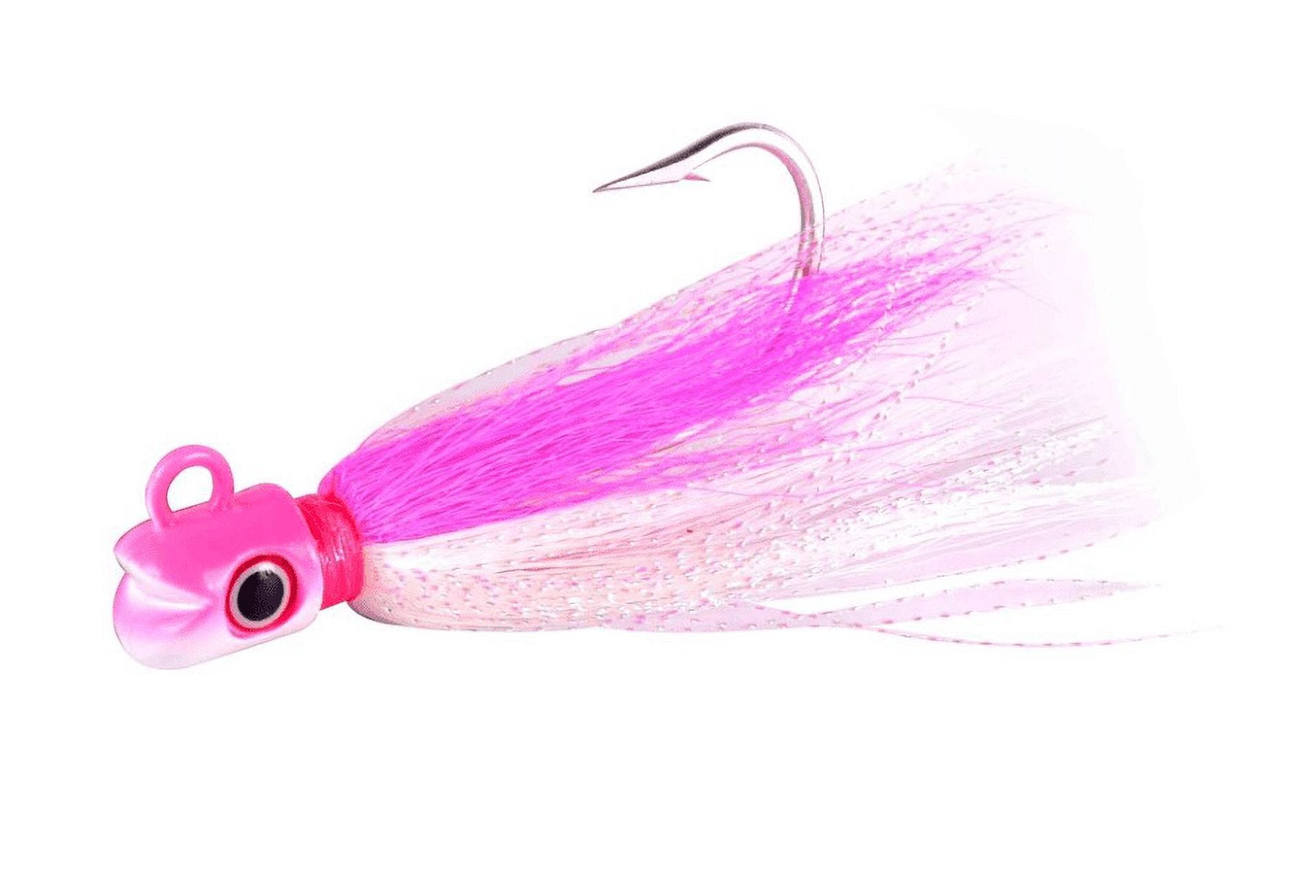 S&S Bucktails Smiling Bill - 1 1/2oz - Pink Lady - Walmart.com