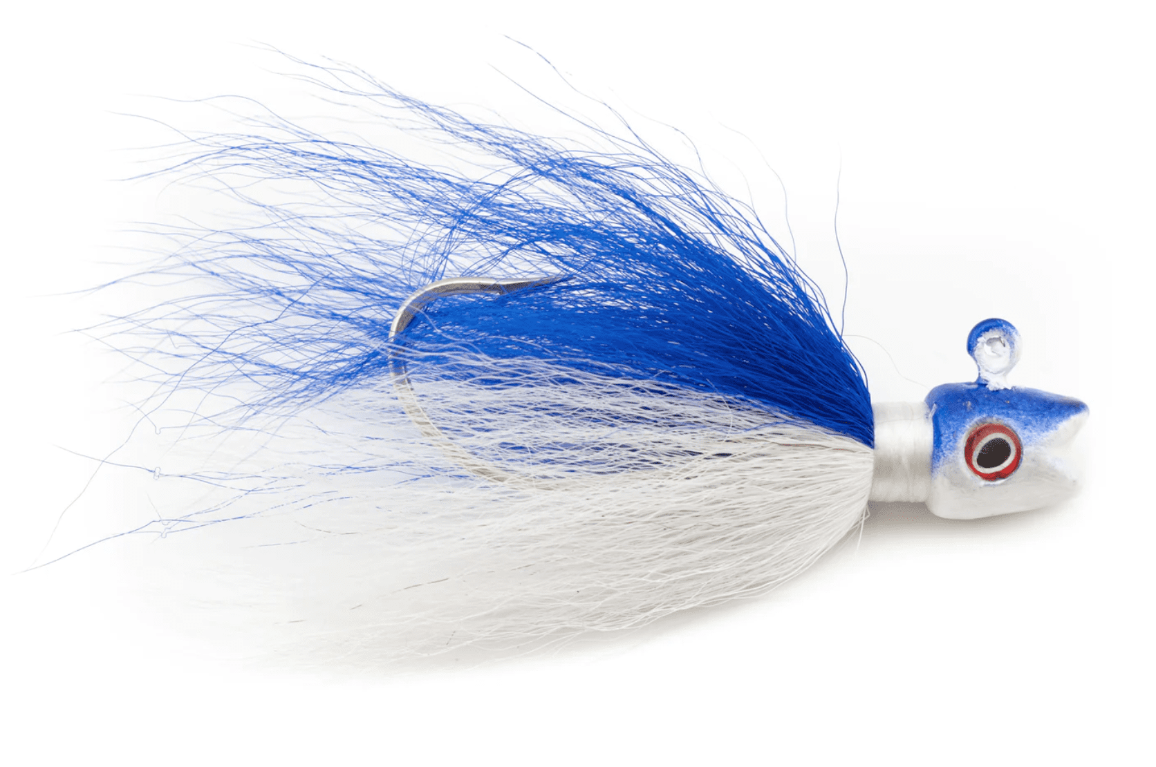 S&S Bucktails Smiling Bill - 3oz - Bernie Bass Blue - Walmart.com