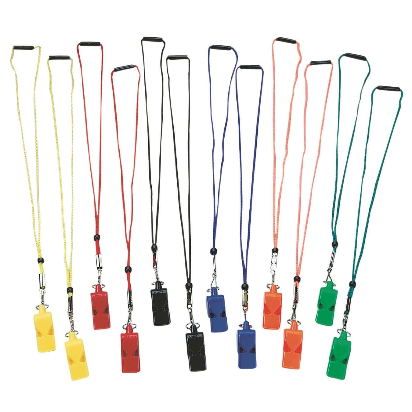 S&S Worldwide Arbiter Pealess Whistle and Breakaway Lanyard. Extremely ...