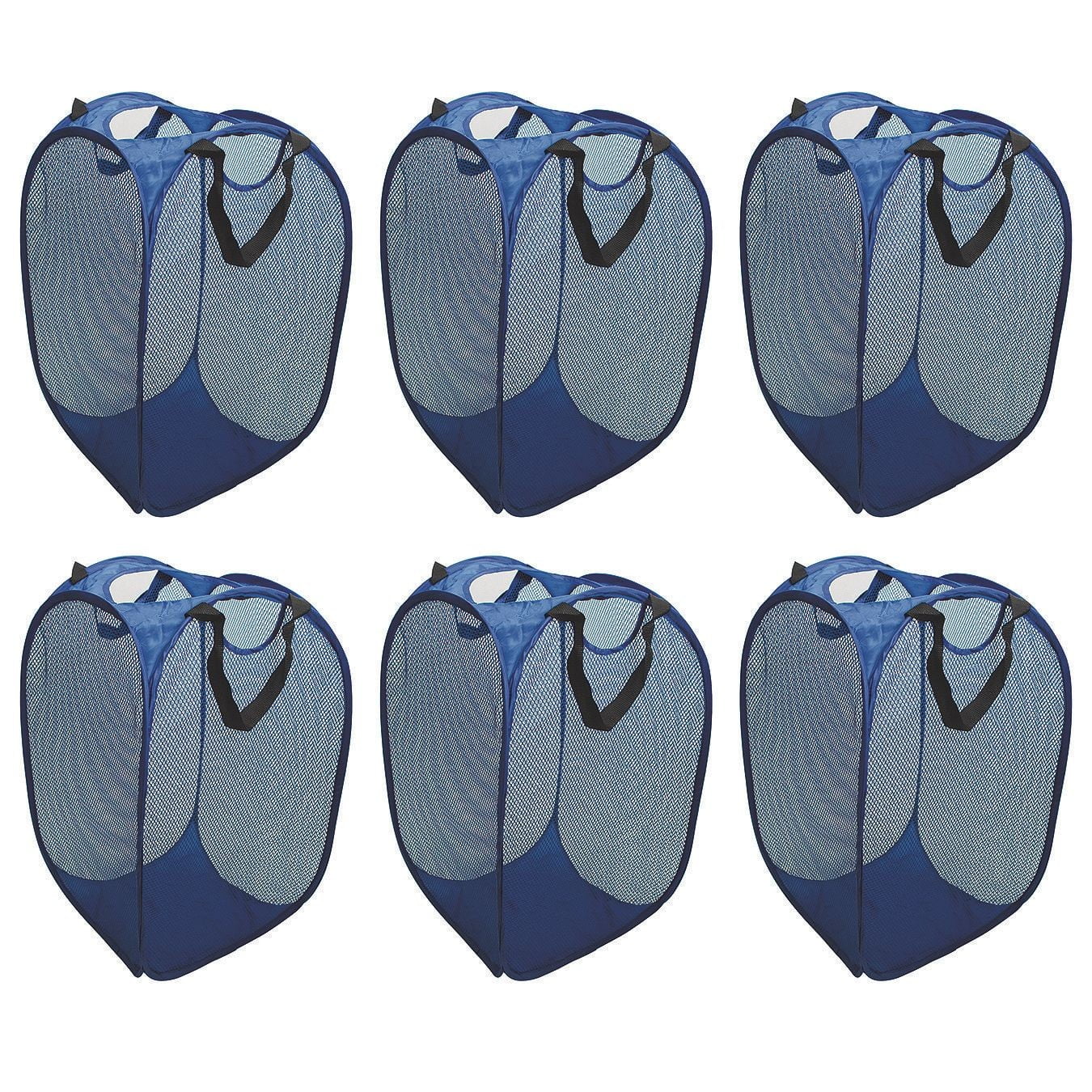 S&S Worldwide® Blue Pop Up Storage Bins (Set of 6) - Walmart.com