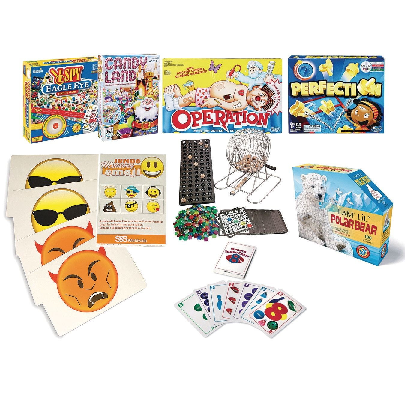 S&S Worldwide Games For Camp Easy Pack, Ages 5 to 8 - Walmart.com