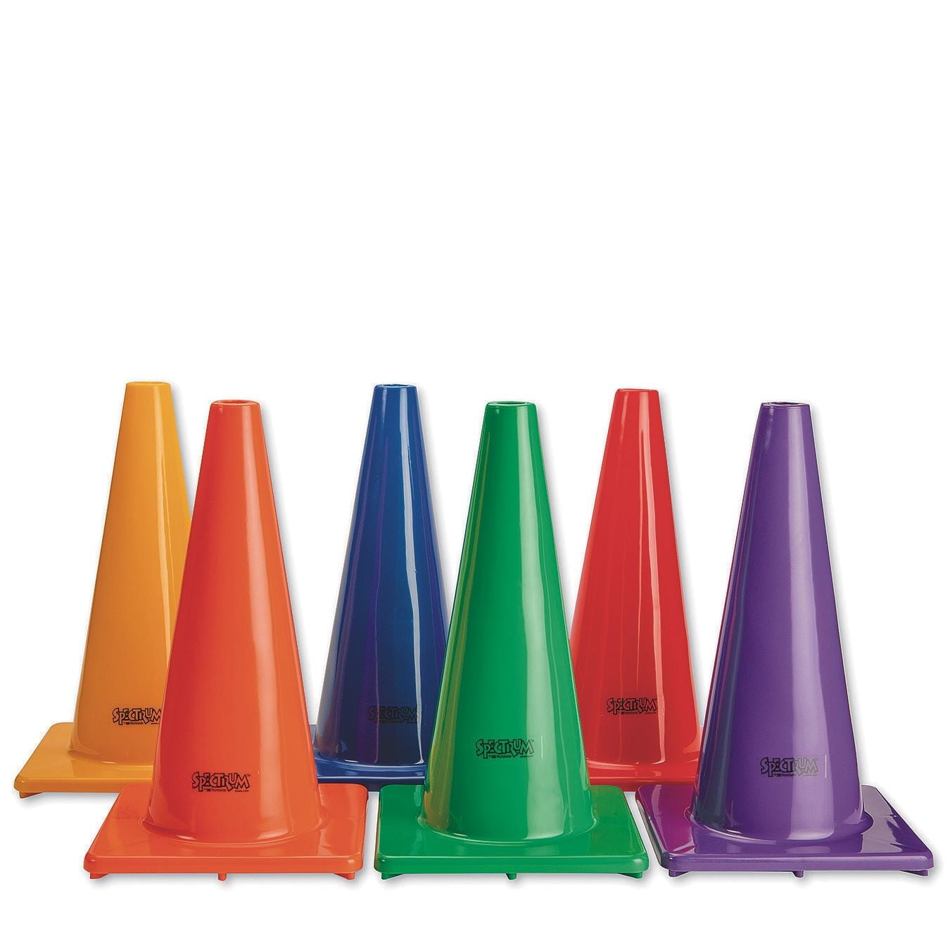 S&S Worldwide Heavy Duty Flexible Vinly Poly Cones 18" High, Set of 6 ...