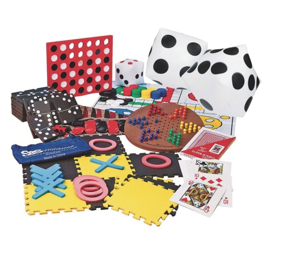S&S Worldwide Jumbo Games Pack - Walmart.com
