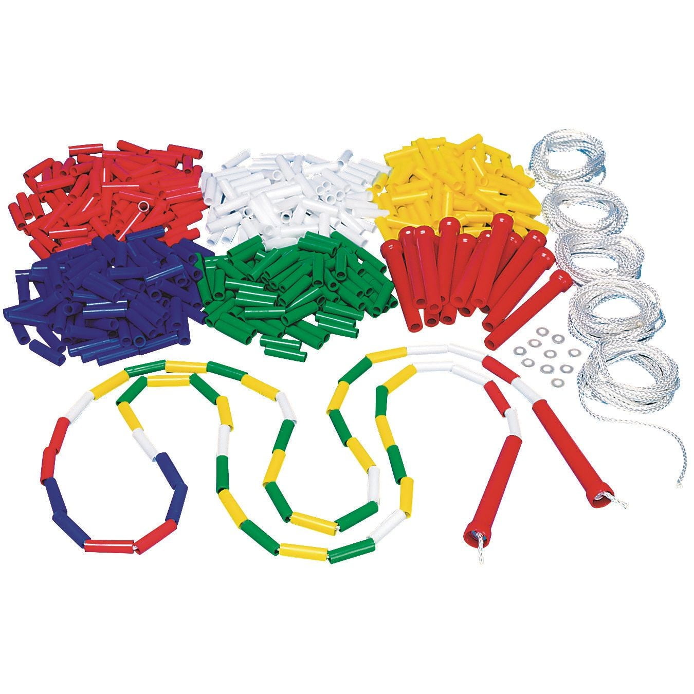 S&S Worldwide Make Your Own Jump Rope Pack. Makes up to Six 9' Long ...