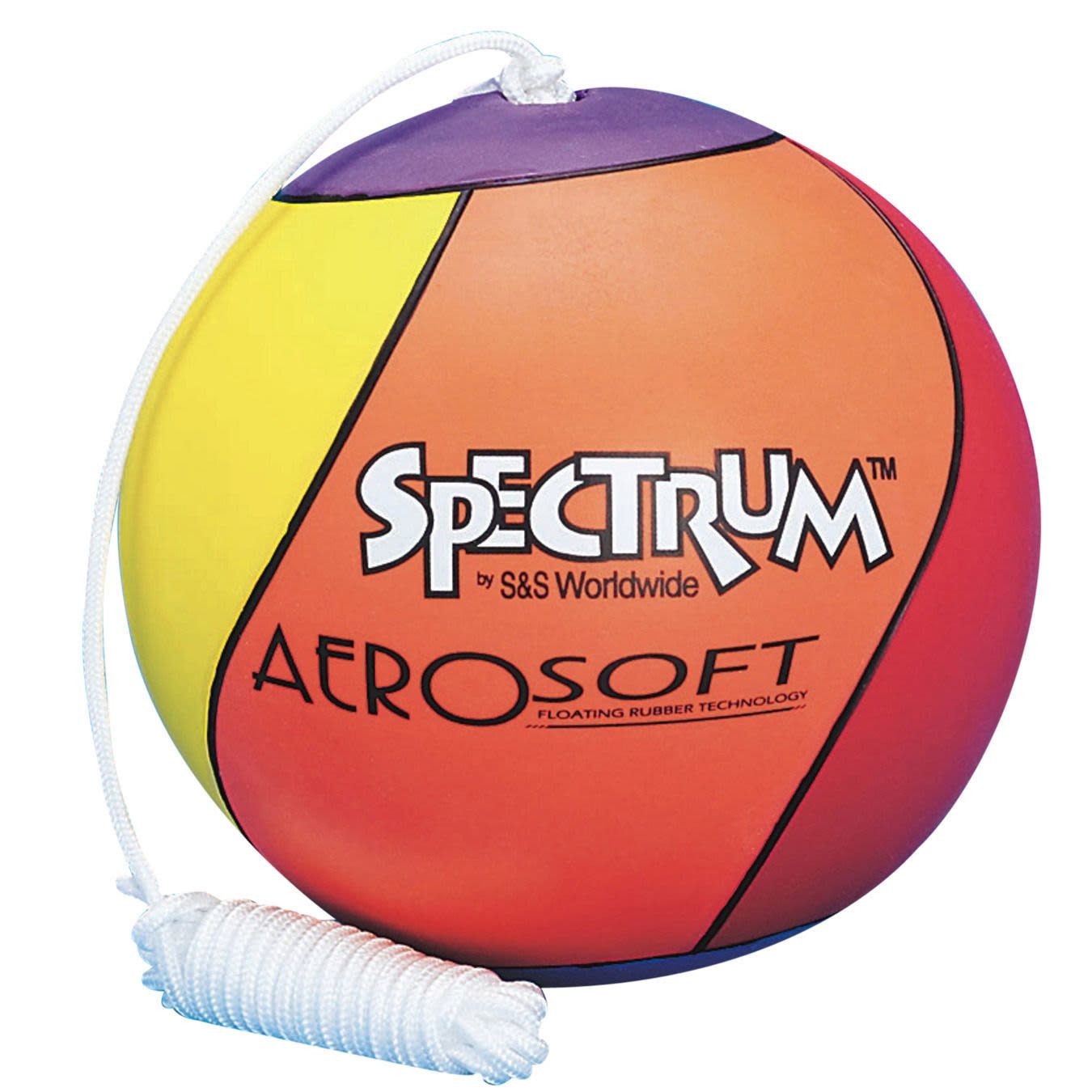 S&S Worldwide Spectrum Rainbow Soft Foamed Rubber Tetherball with ...