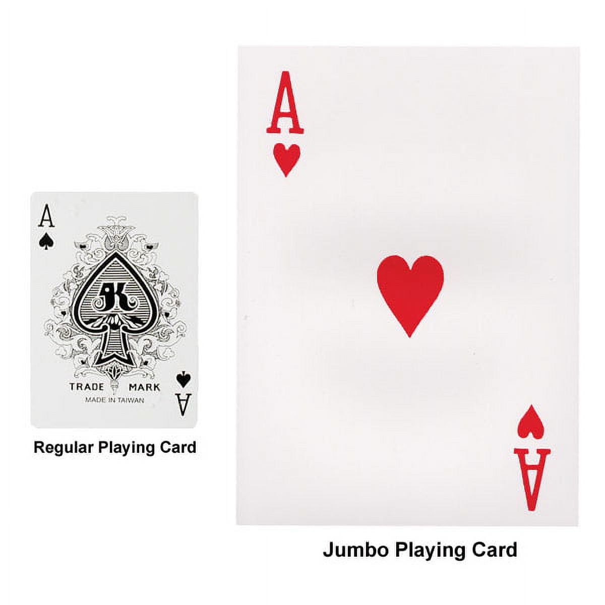 S&S Worldwide Super Jumbo Playing Cards - Walmart.com