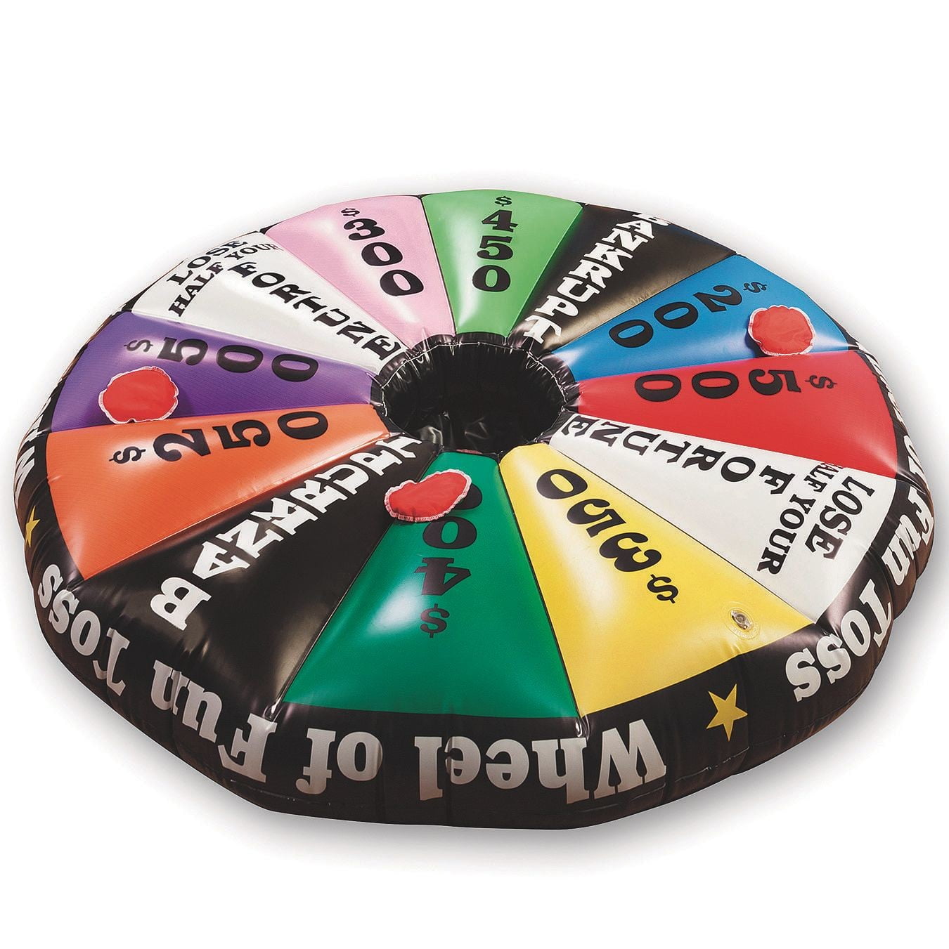 Free Shipping! S&S Worldwide Wheel of Fun Inflatable Toss Game. Game ...