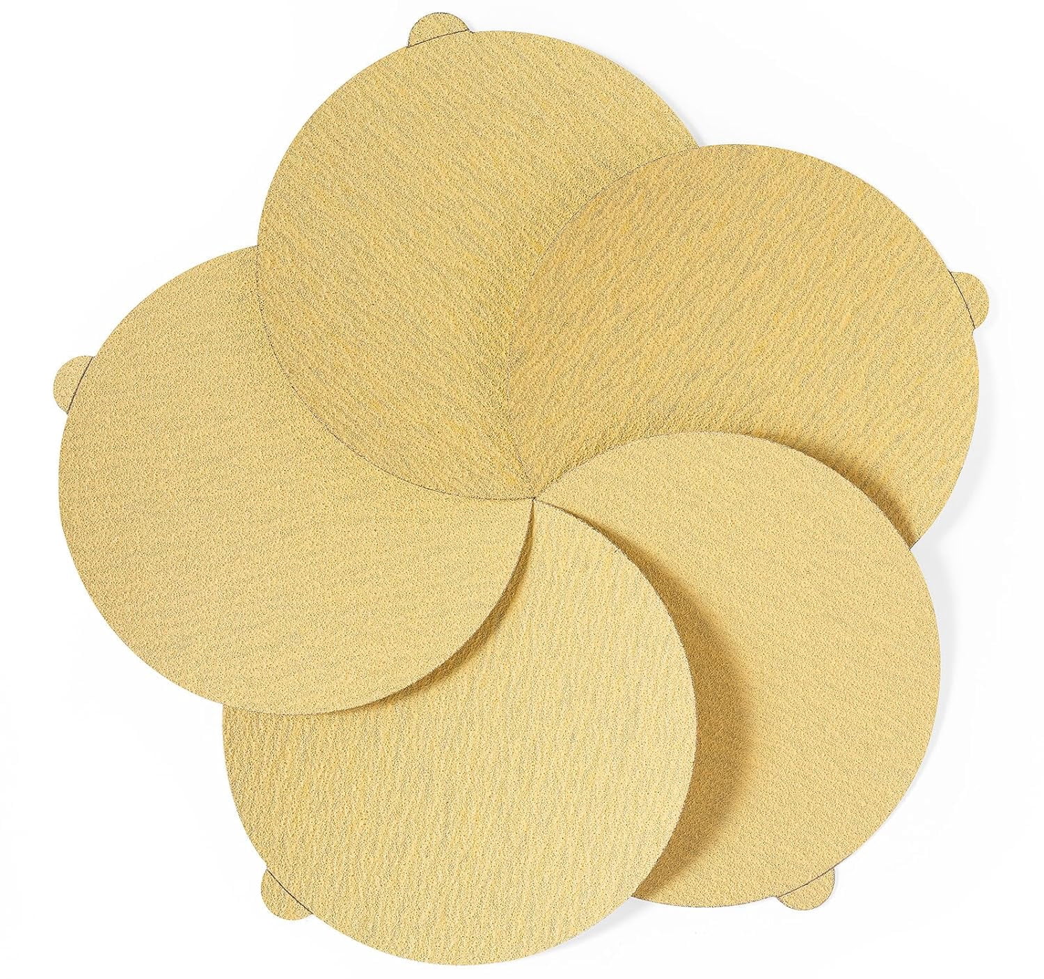S SATC 6 Inch 80 Grit PSA Sanding Disc Sandpaper, 50 Pieces - Walmart.com