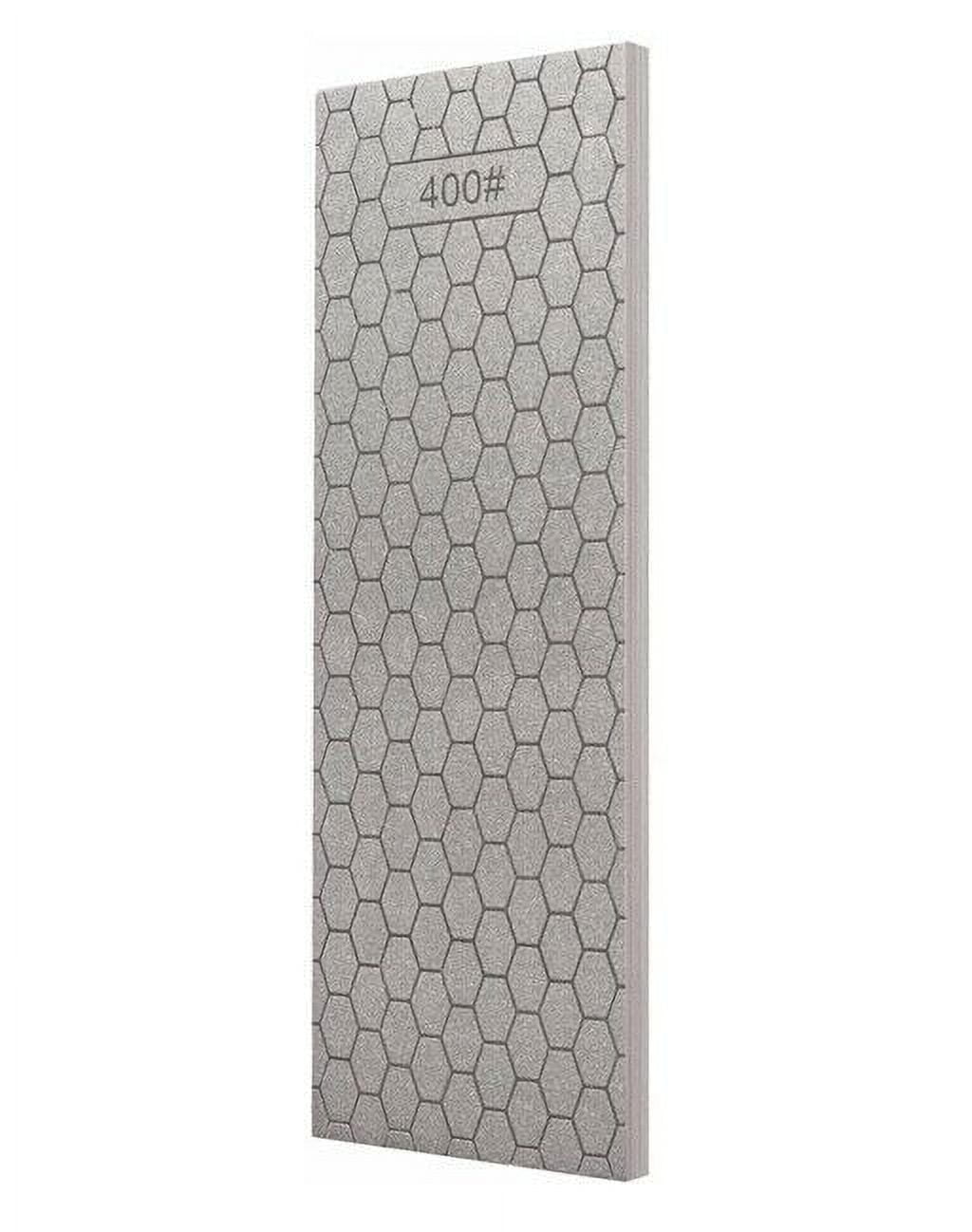 SATC Diamond Sharpening Bench Stone, Double-Sided 400/1000 Grit, 8x3x0 ...