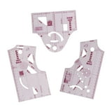 S SERENABLE 1:3 Fashion Design Ruler Cloth Design Ruler Garment Ruler ...