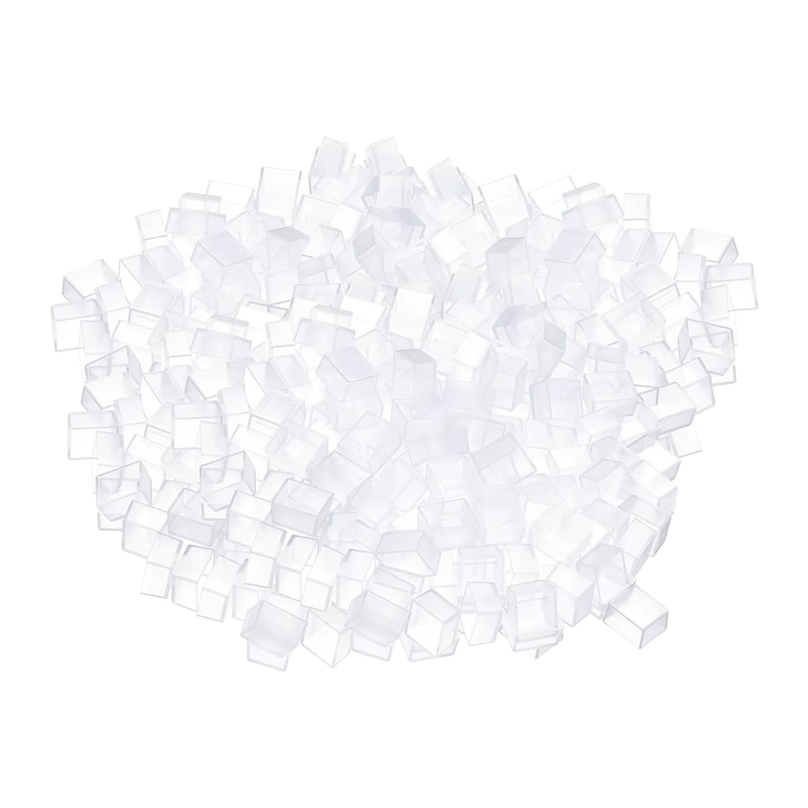 S SERENABLE 100 Pieces Empty Watercolor Half Pans Paint Half Pans Art ...