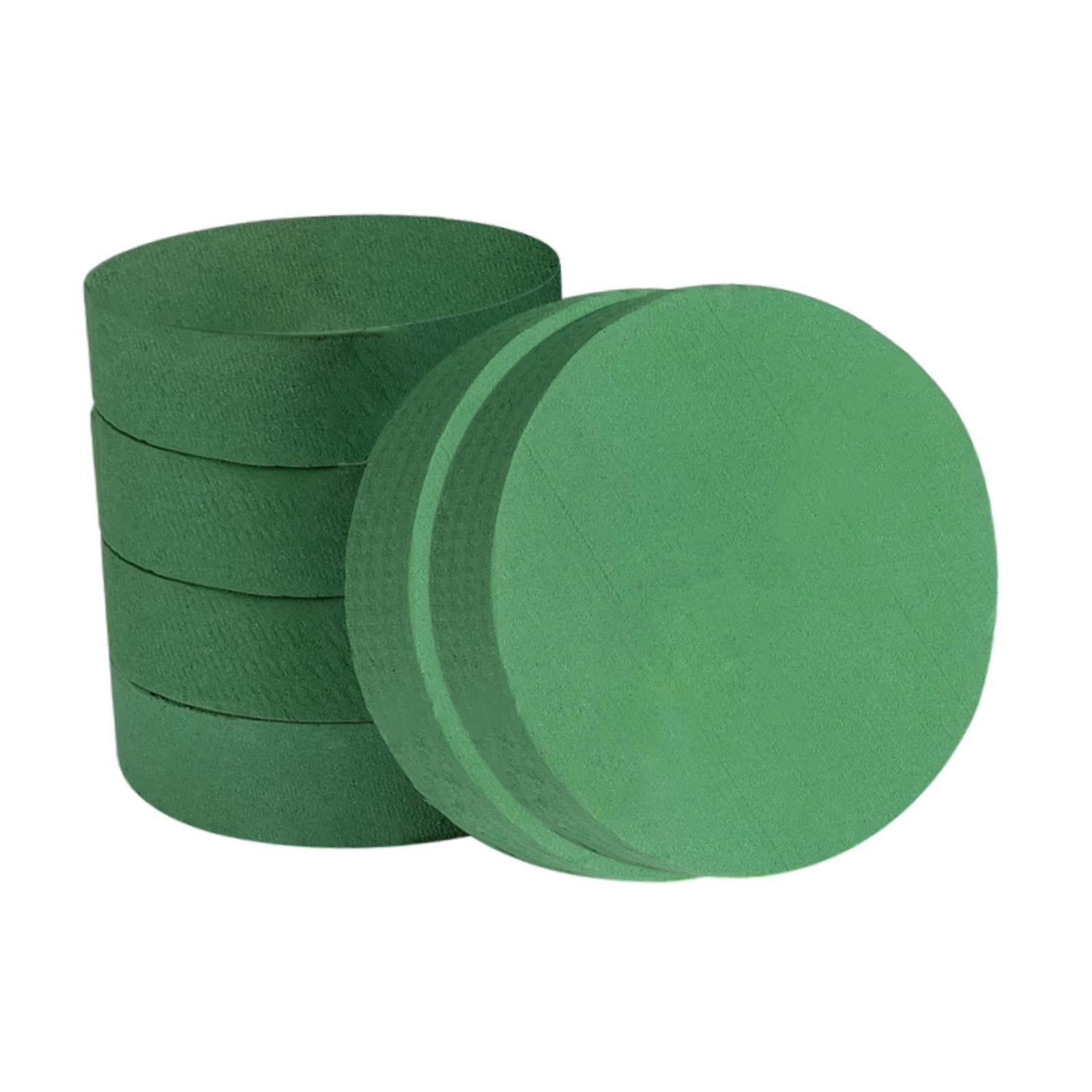 S SERENABLE 6 Pieces Round Floral Foam Blocks Wet Foam Dry,Floral Foam ...