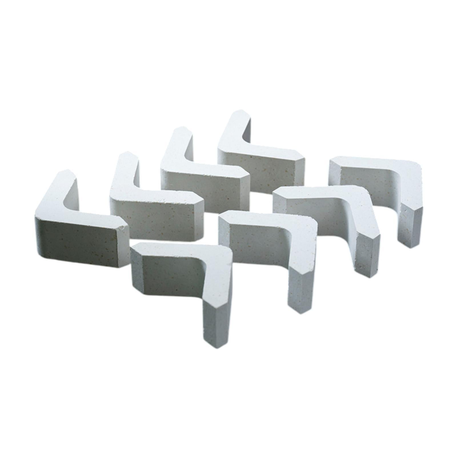 S SERENABLE 8 Pieces Kiln Shelf Supports Pottery Kiln Firing Tools L ...