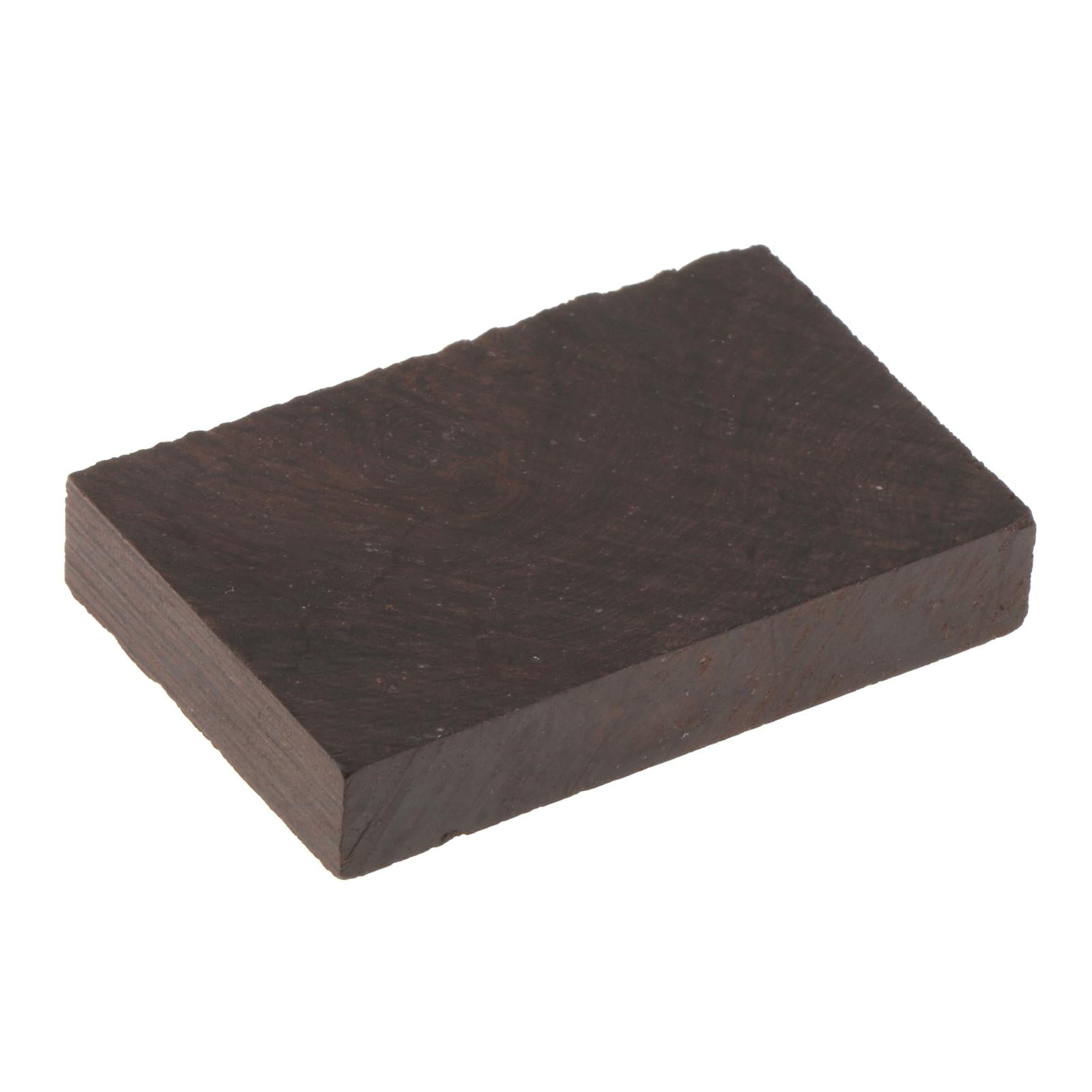 S SERENABLE Black Ebony Lumber Wood Handle Plate Smooth Surface Cutter ...