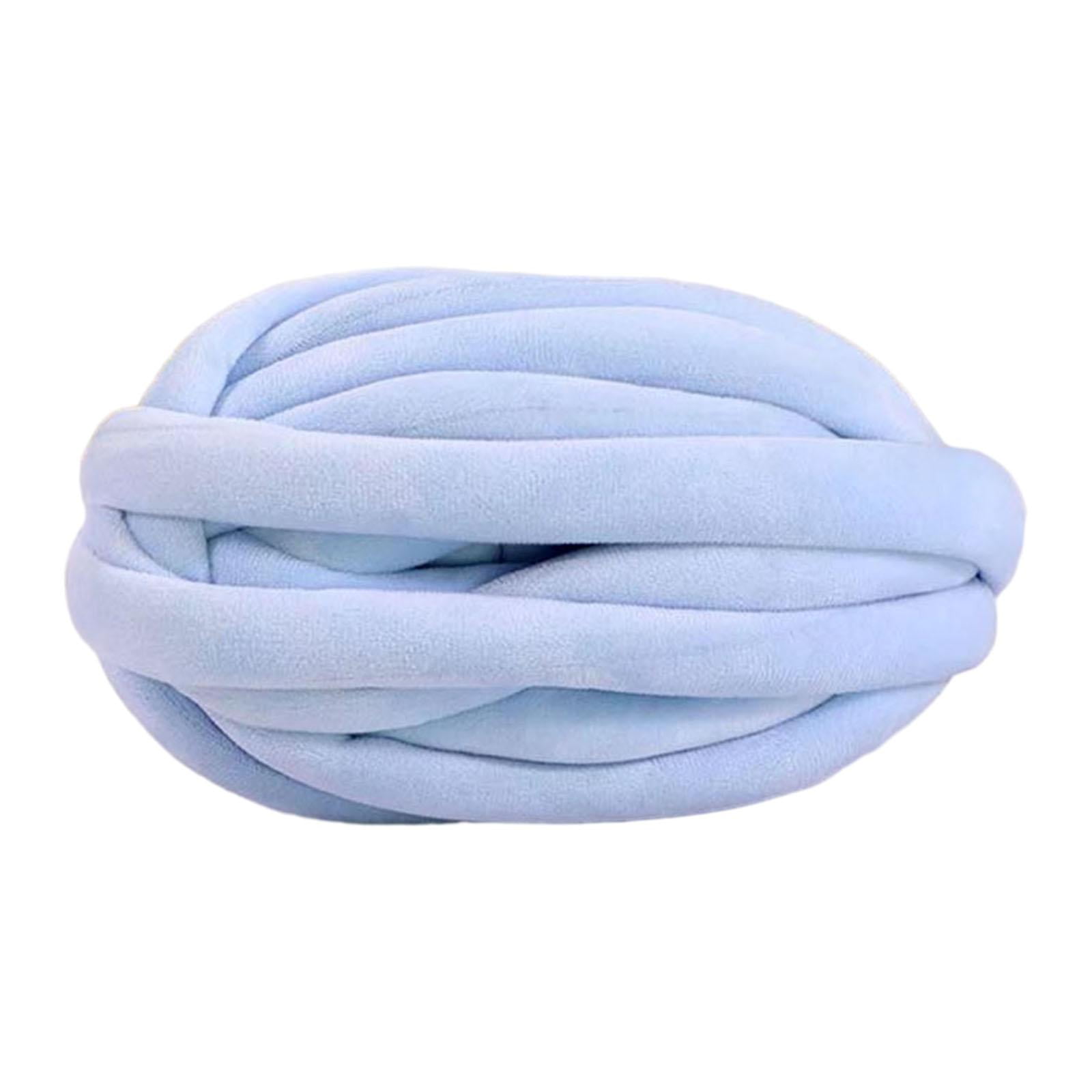 S SERENABLE Chunky Yarn Jumbo Tubular Yarn Hand Knit Soft Knitting ...