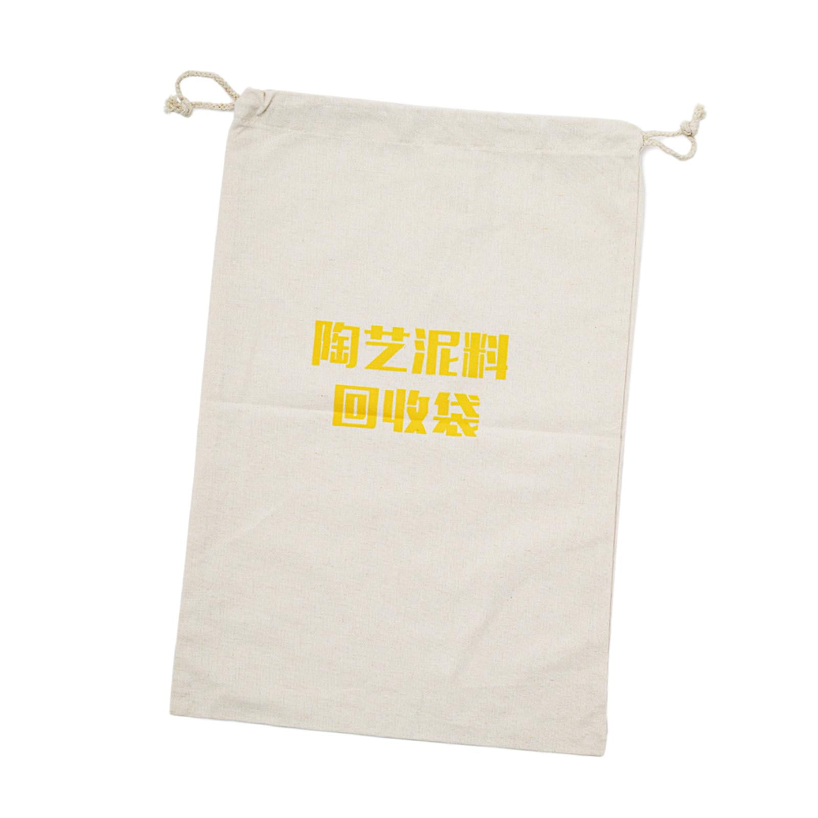 S SERENABLE Clay Recycling Bag Pouch Washable Pottery Clay Recycle Bag ...