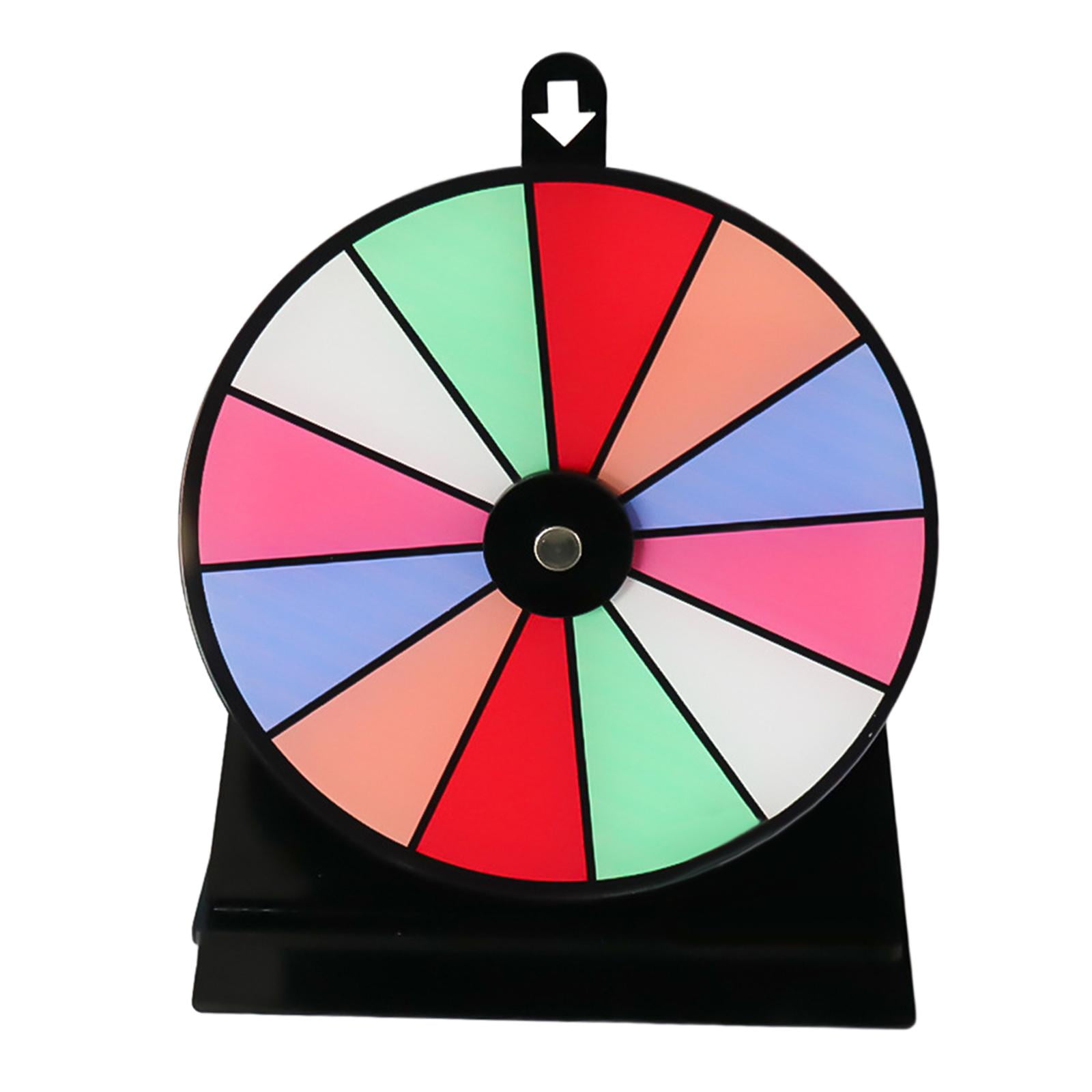S SERENABLE Color Rotating Wheel Drinking Game for Adults Acrylic ...