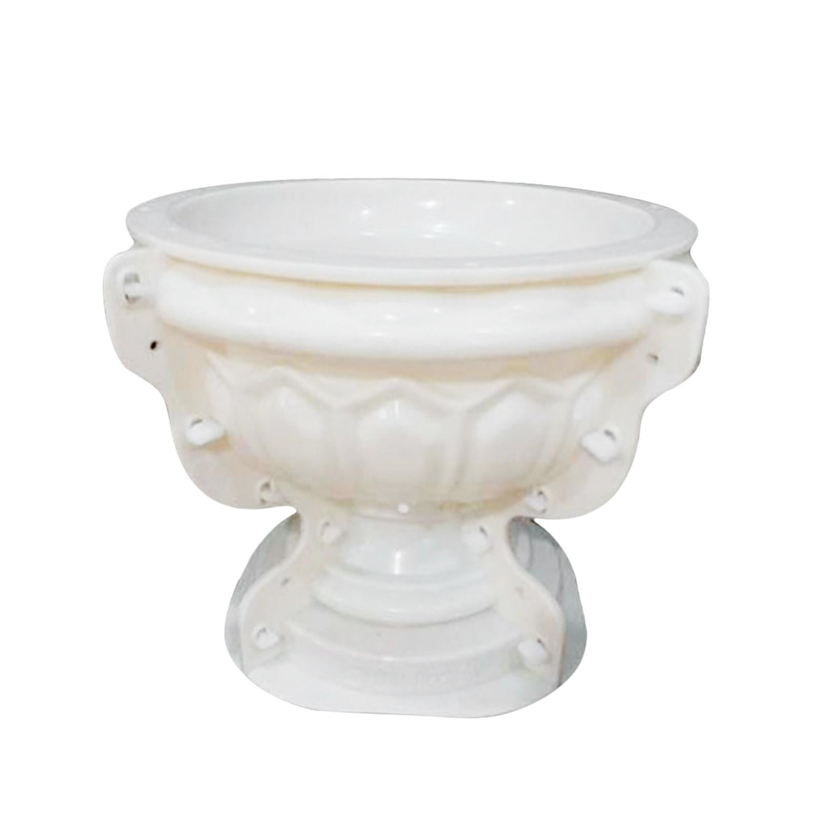 S SERENABLE European Flowerpot Model Bonsai Pot Casting Model Plaster ...