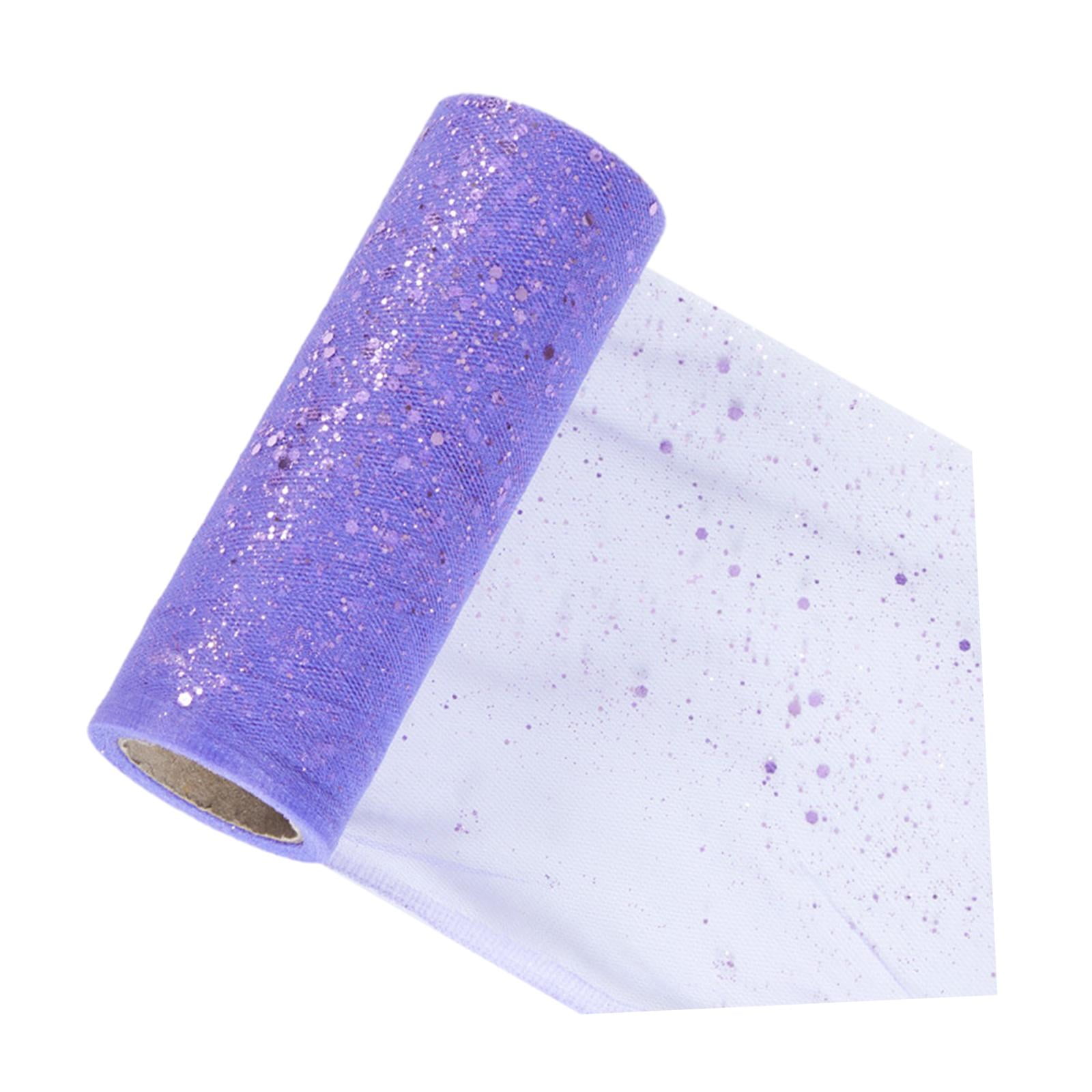 S SERENABLE Glitter Tulle Sequined Mesh 10 Yards Durable Stylish Mesh ...