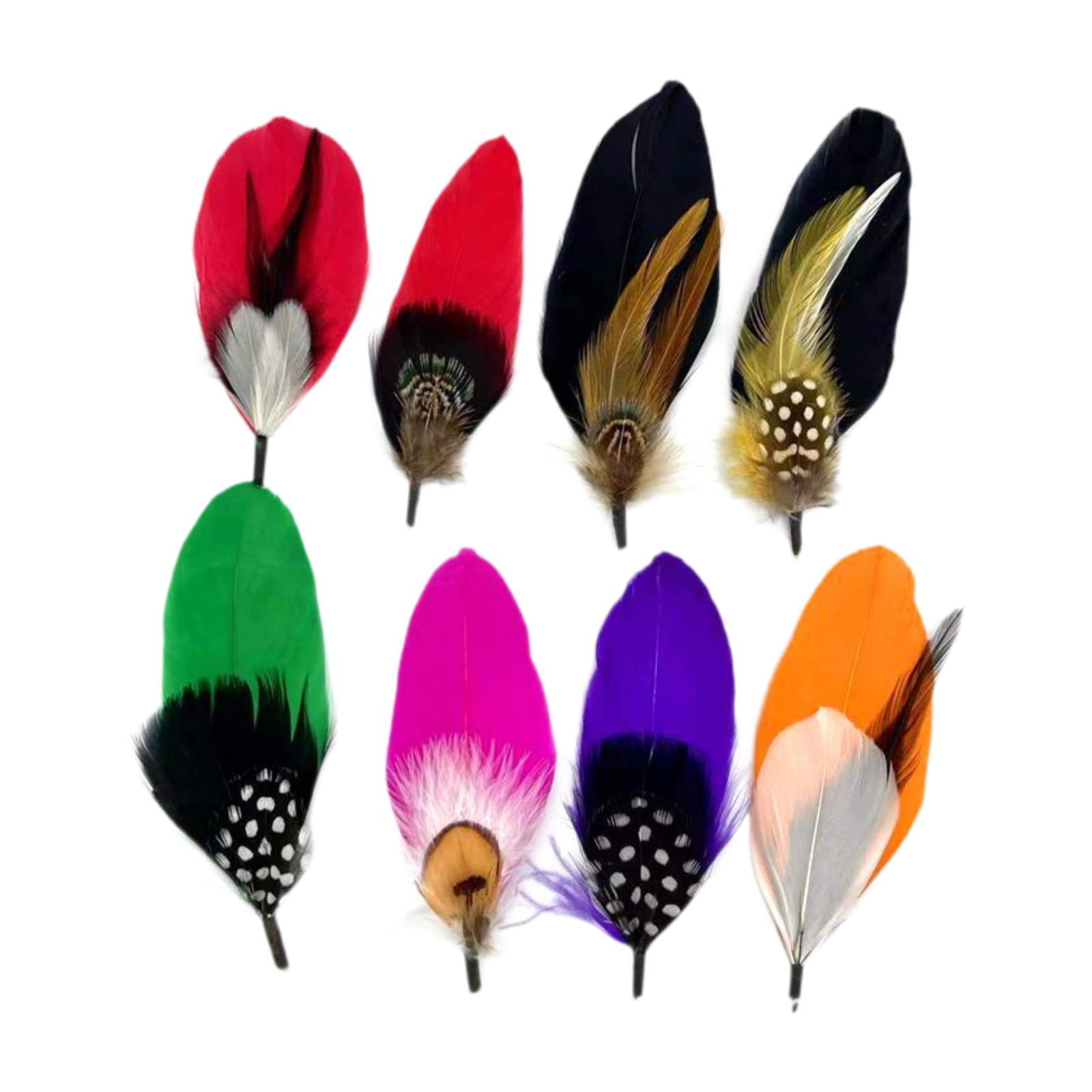 S SERENABLE Hat Feathers for Fedora Cowboy Hats Feathers for Trilby Hat ...