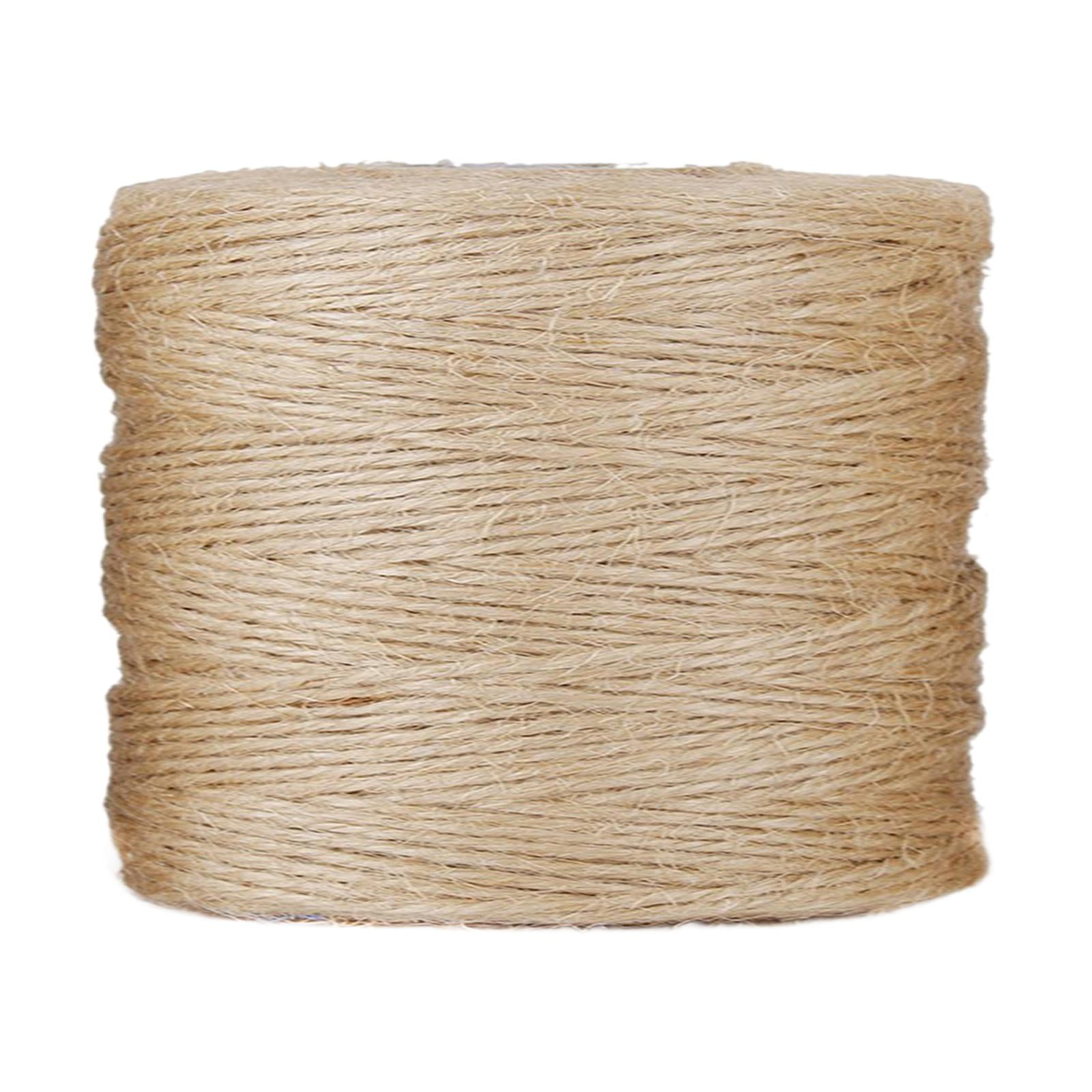 S SERENABLE Hemp Rope 3 Strands Rope 2mm Twine Rope Jute Twine for ...