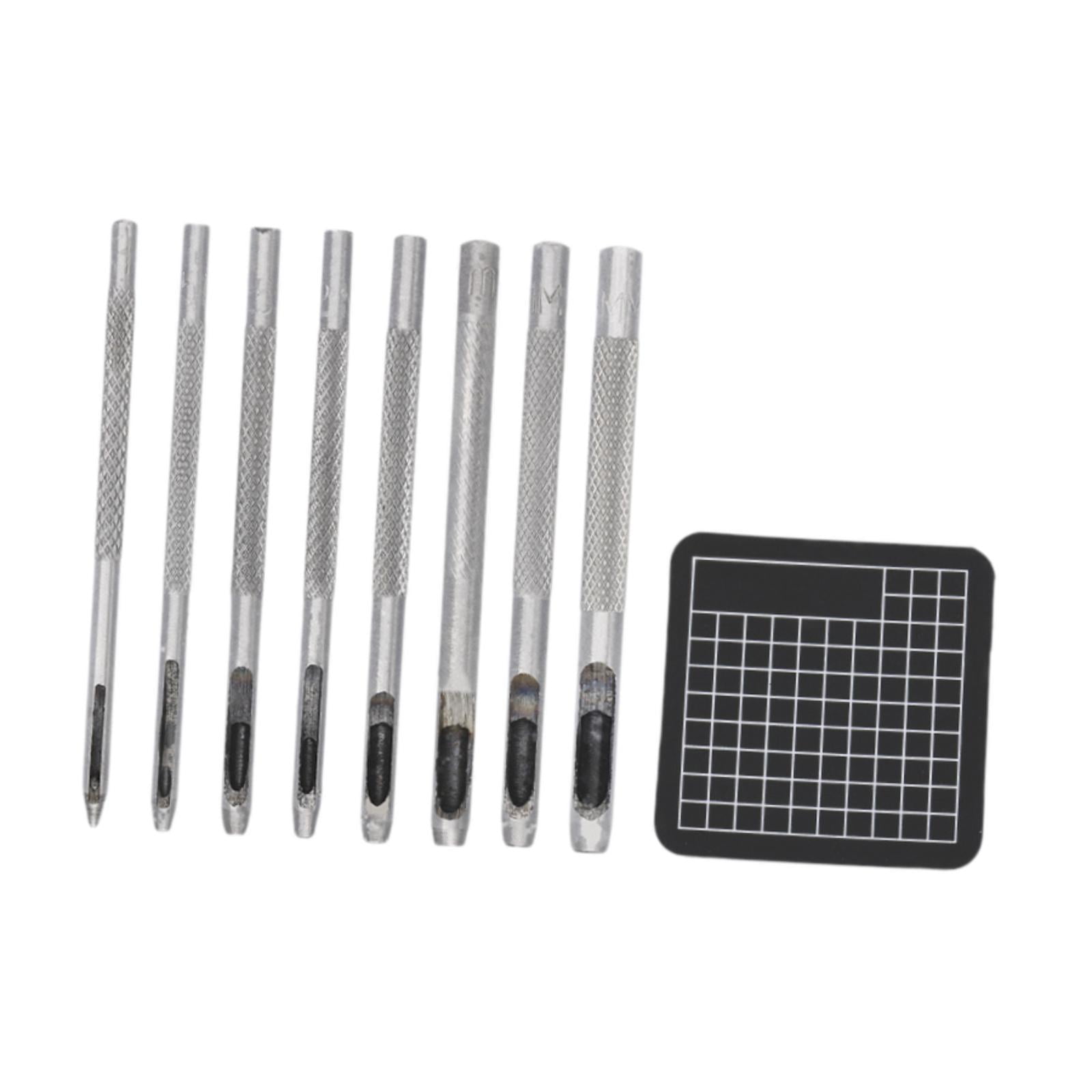 S SERENABLE Leather Hole Punch Cutter Punching Tool Heavy Duty Kit ...