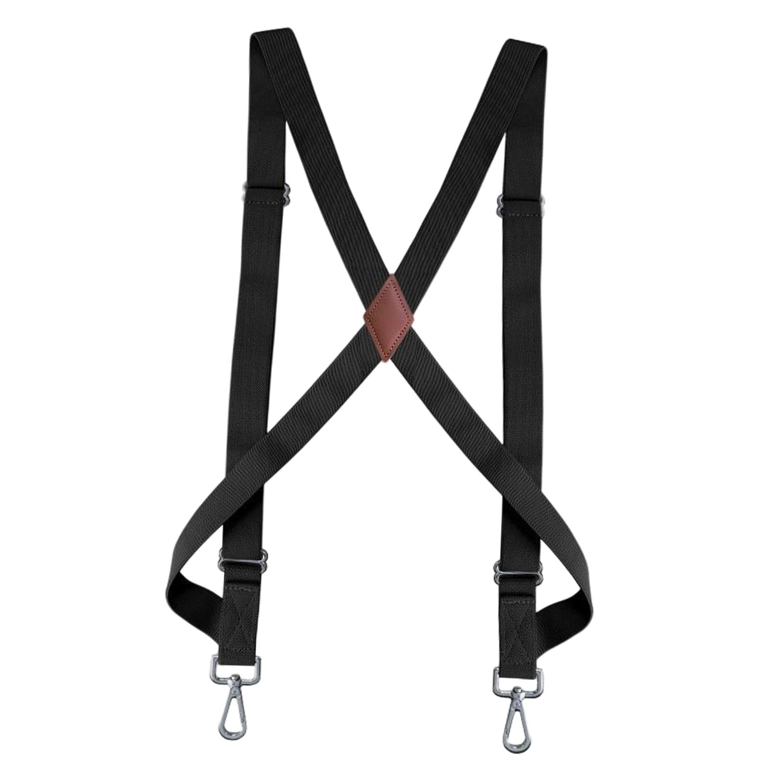 S SERENABLE Men's Suspenders Heavy Duty Side Clips Suspenders-for-Men ...