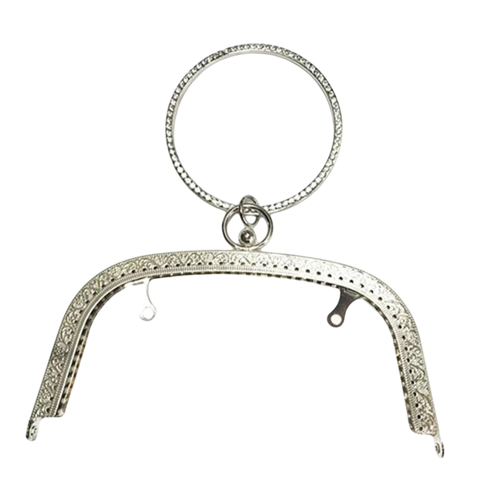 S SERENABLE Metal Purse Frame Bag Clutch Frame, Iron Replacement ...