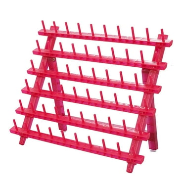 Threadart 120 Spool Cone Hardwood Thread Rack | Sturdy, Freestanding or ...