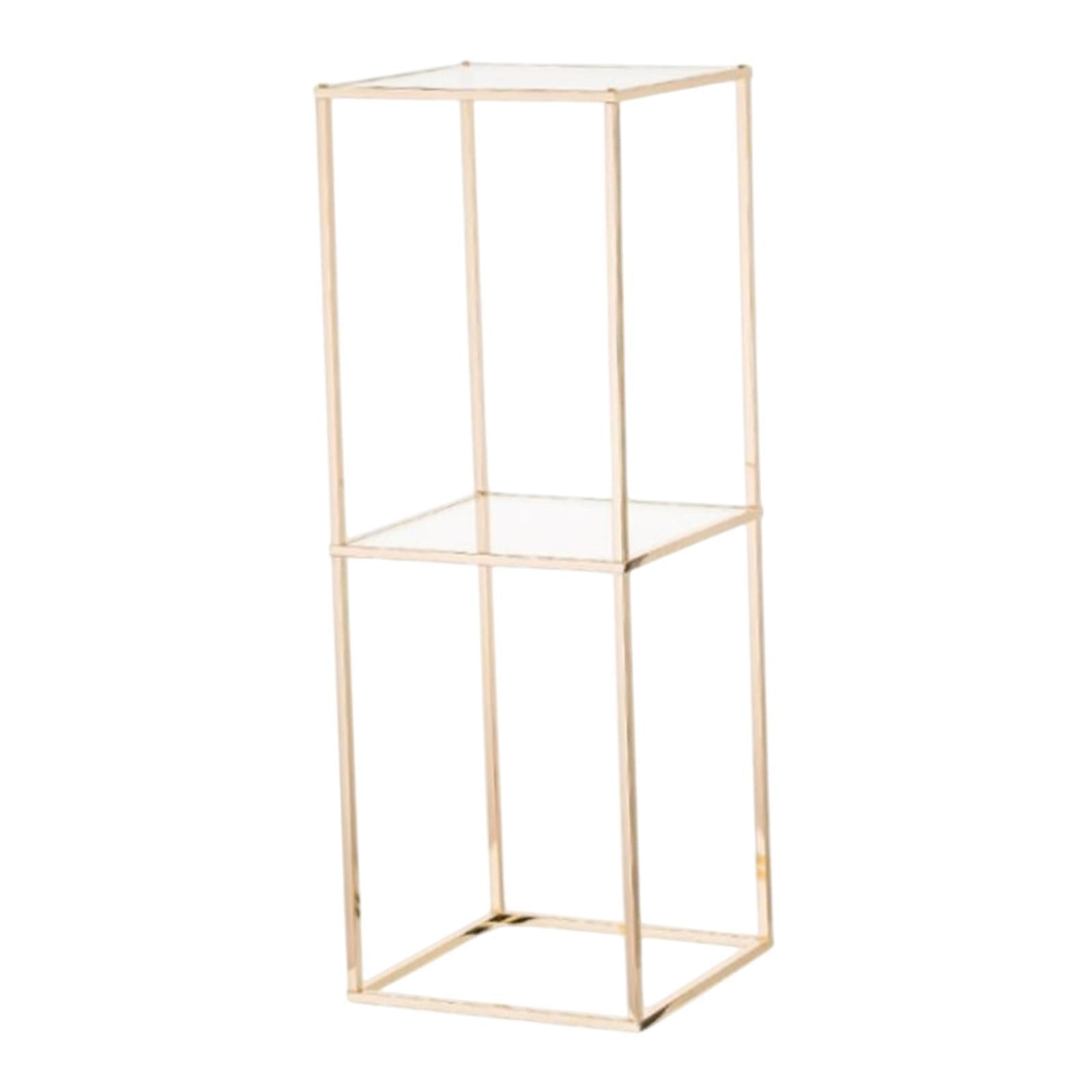 S SERENABLE Wedding Flower Stand Shelf Geometric Bracket Backdrop ...