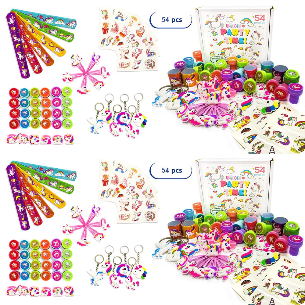 S SWIRLLINE Unicorn Party Supplies Pinata Fillers Unicorn Birthday ...