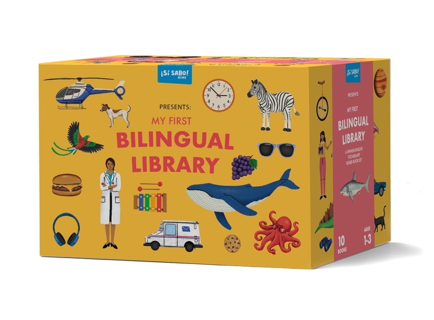 SÃ­ Sabo Kids My First Bilingual Library: A Spanish-English Vocabulary ...
