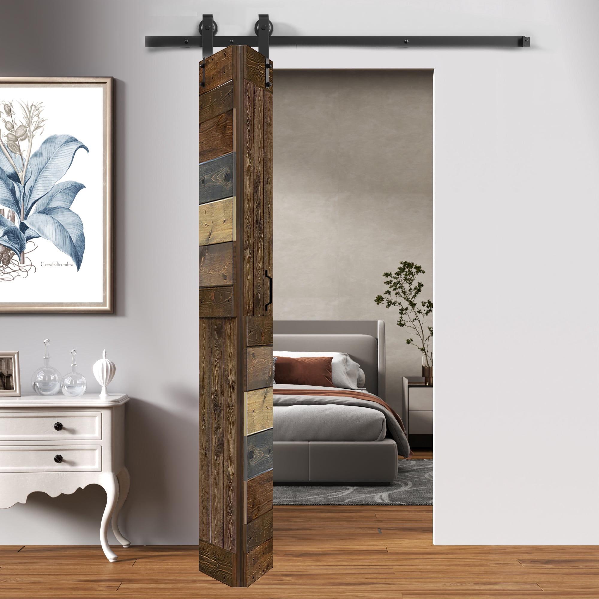 S Series 24in x 84in (12in x 84in x 2 Panels) Multi-Color Finished ...