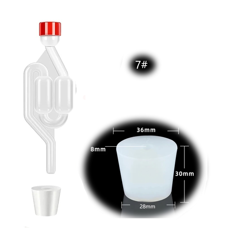 S-Shape Airlocks ,Homebrew Bubble Airlock Carboys Stopper & Fermenter ...