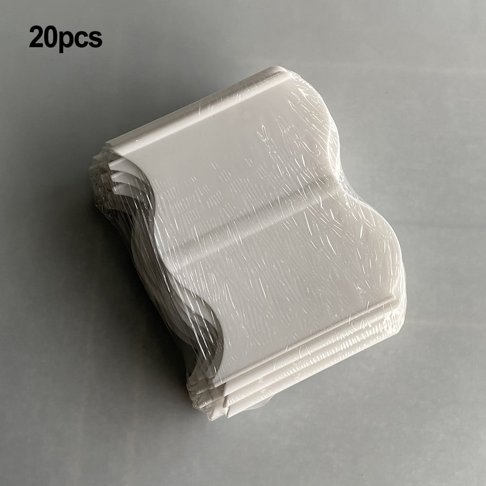 S-Shaped Garden Fence 20 Pieces Plastic Edging Border Splicing Flower ...